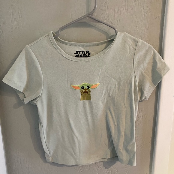 Star Wars | Tops | Star Wars Grogu Baby Tee | Poshmark
